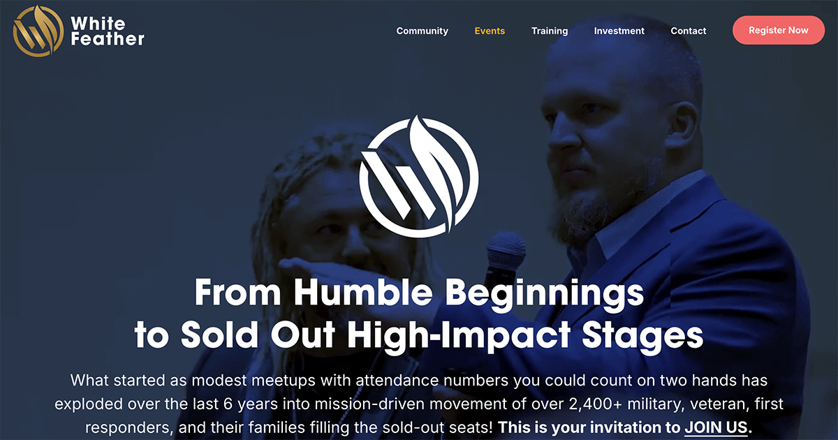 Events - White Feather Investments